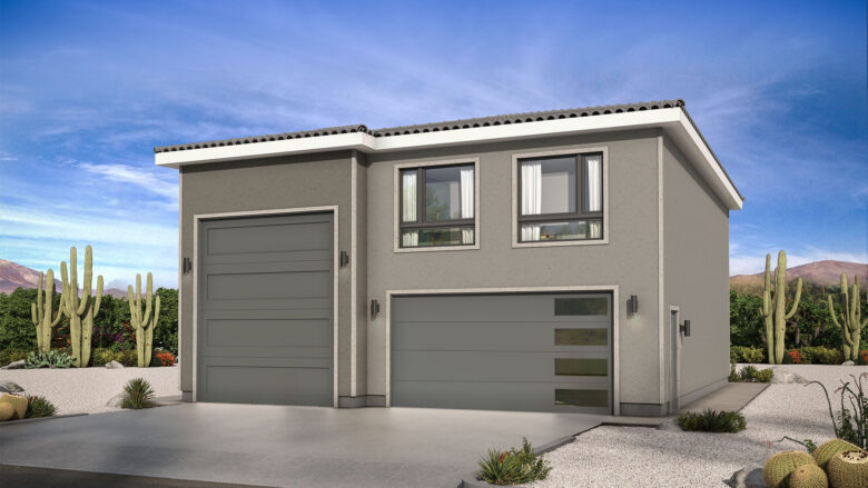 Plan 8 36 ft. x 40 ft. RV - Fairway Homes West: Custom House Builders ...